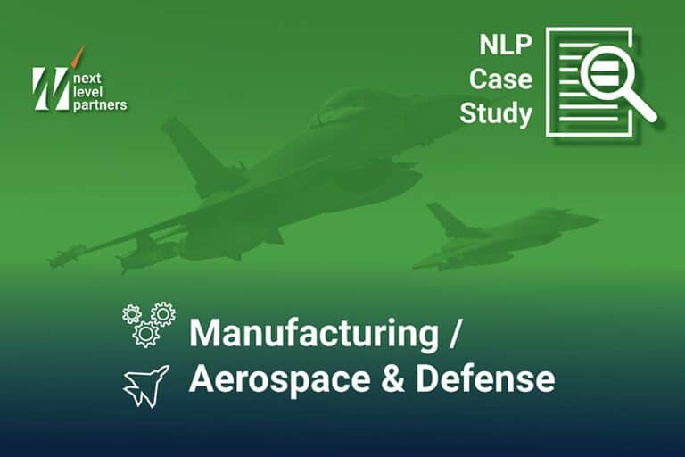 CASE STUDY: Aerospace and Defense | Next Level Partners